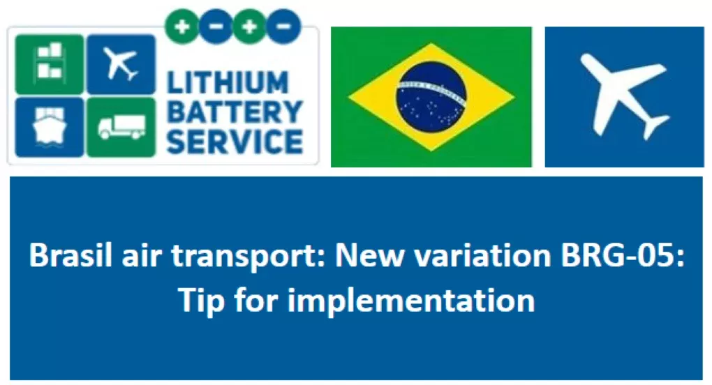 Brasil air transport: New variation BRG-05: Tip for implementation
