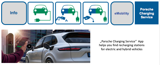 „Porsche Charging Service“ App helps you find recharging stations for ...