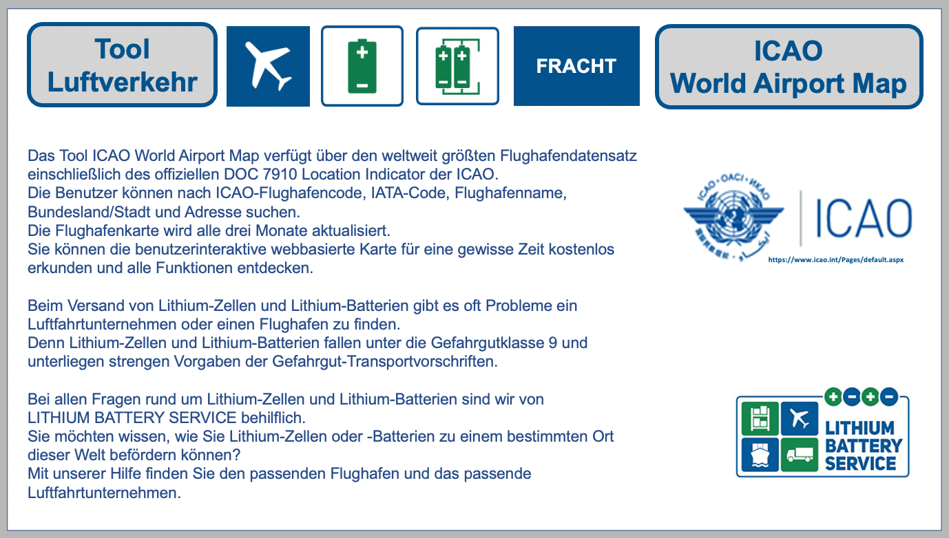 ICAO World Airport Map Das Tool ICAO World Airport Map verfügt über den ...